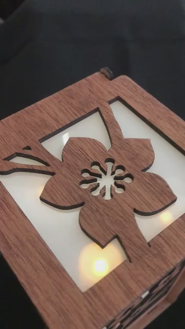 Cherry Blossom (Sakura) Lamp 3D effect – Kahikinakreations